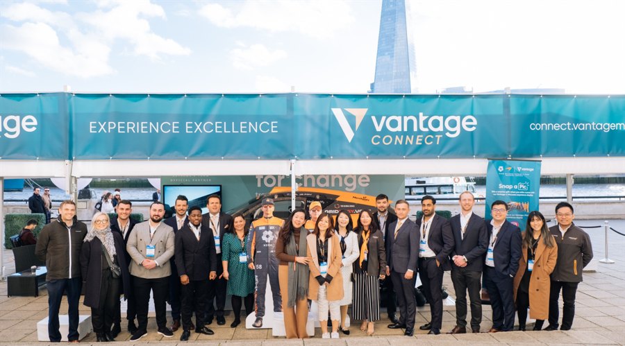 Vantage and NEOM McLaren Extreme E make a splash for ESG at FMLS 2022